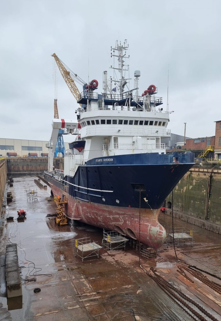 Atlantic Sovereign, A&P Tyne - Refit Work - SCA Group
