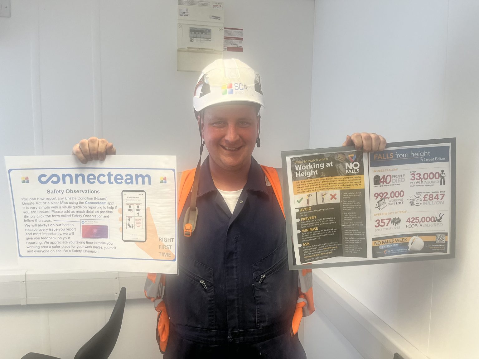 SCA Group Monthly Safety Champion - April 2024 - SCA Group